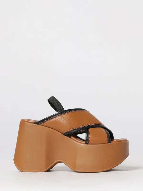 VIC MATIE Heeled Sandals - Brown