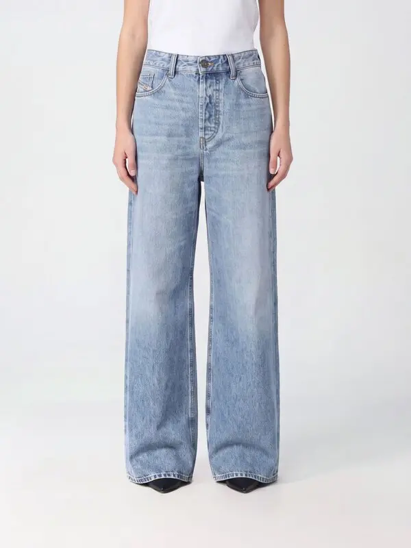 DIESEL® Wide Leg Jeans - Denim
