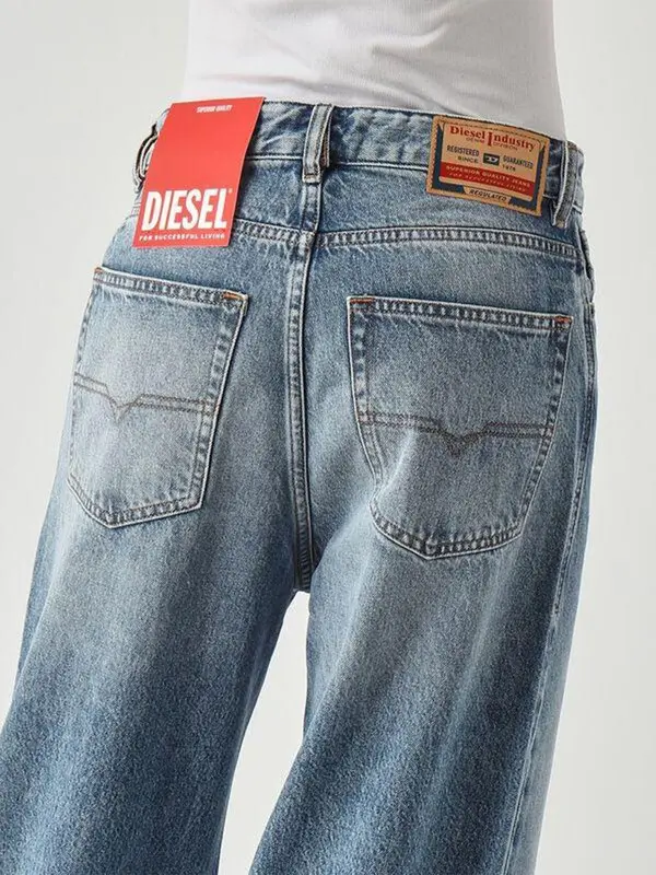 DIESEL® Wide Leg Jeans - Denim