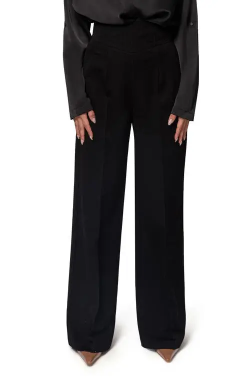 JLUXLABEL Novena Straight-leg Pants - Black