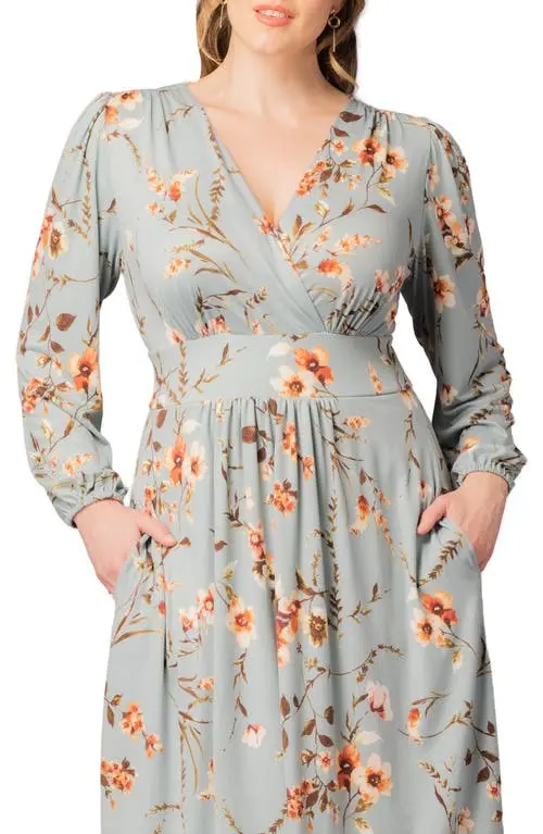 KIYONNA Diana Long Sleeve Dress - Spring Meadow