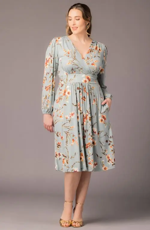 KIYONNA Diana Long Sleeve Dress - Spring Meadow