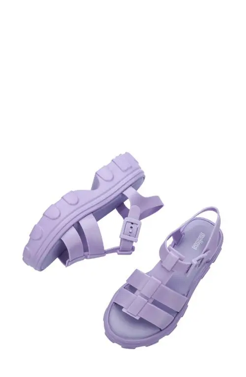 Melissa Ella Ankle Strap Platform Sandals - Lilac