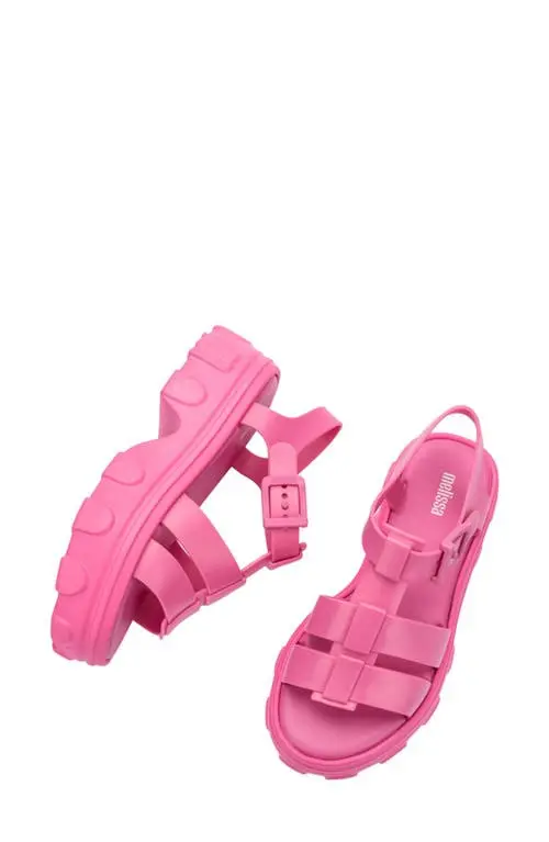 Melissa Ella Ankle Strap Platform Sandals - Pink