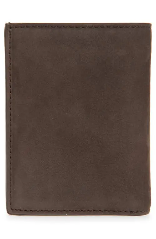 TOM FORD T-line Nubuck Leather Bifold Card Case
