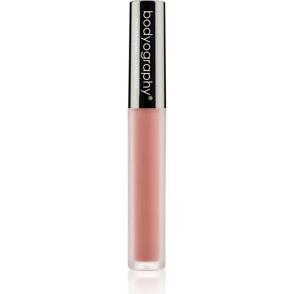 BODYOGRAPHY Lip Lava Liquid Lipstick - Jet Setter -peach Nude Matte