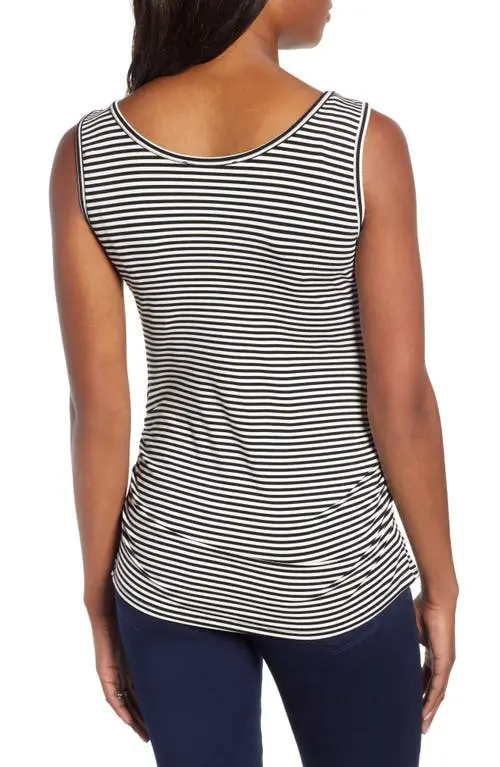 ANGEL MATERNITY Maternity Nursing Tank - Navy