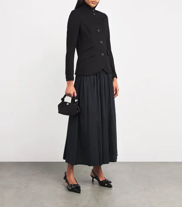 Rag & Bone Wool Stand-collar Slade Blazer