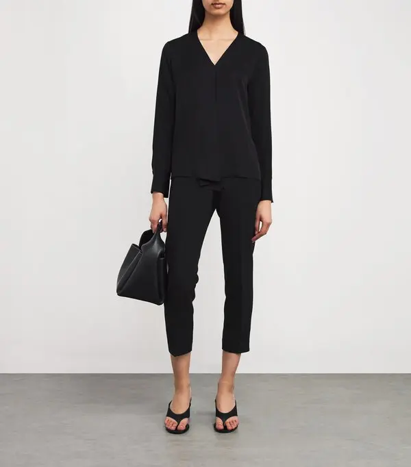 Theory Cropped Treeca Trousers
