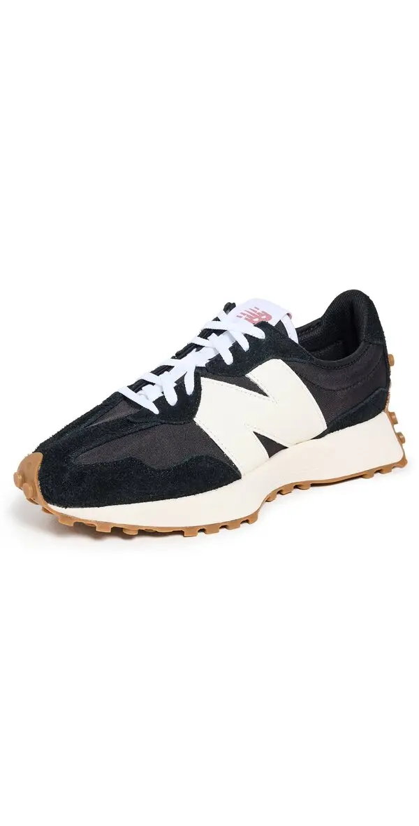 NEW BALANCE 327 Sneakers - Black White