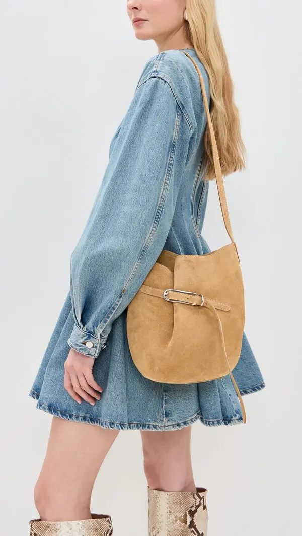 LIFFNER Belted Bucket Bag