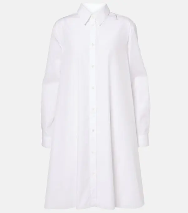 Marni Cotton Minidress - White