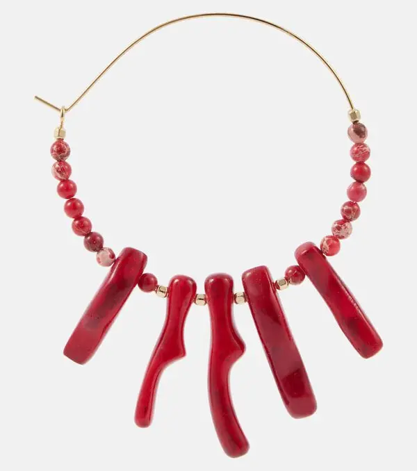 Isabel Marant Étoile Jolana Embellished Hoop Earrings
