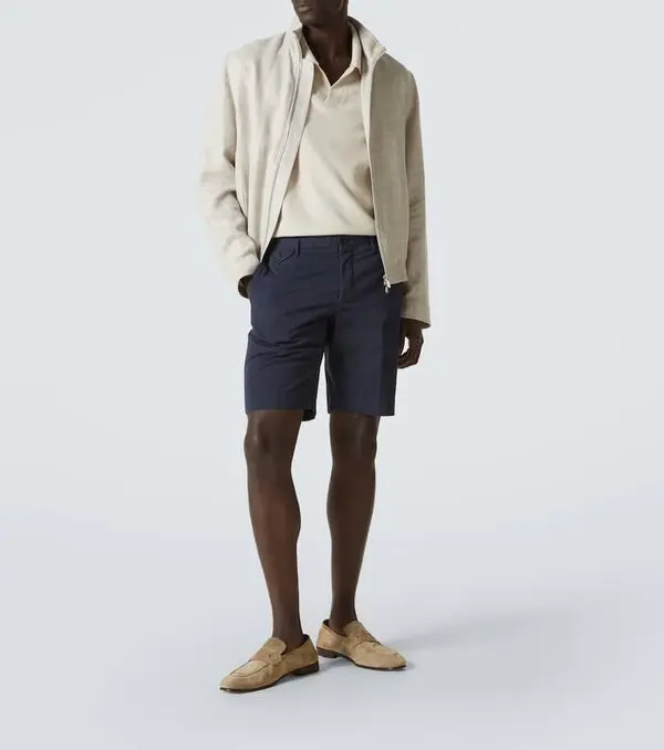 SLOWEAR Incotex Cotton-blend Bermuda Shorts