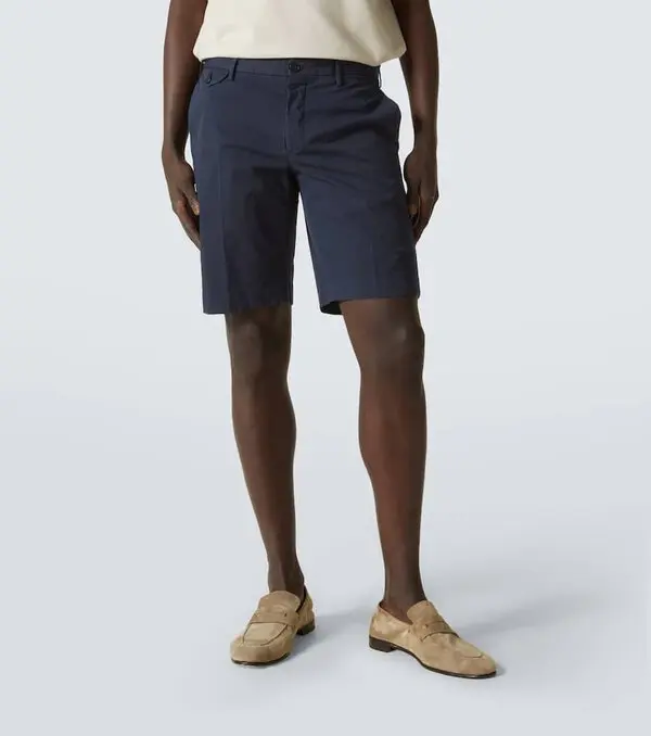 SLOWEAR Incotex Cotton-blend Bermuda Shorts