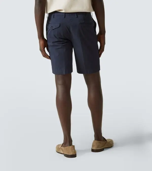 SLOWEAR Incotex Cotton-blend Bermuda Shorts