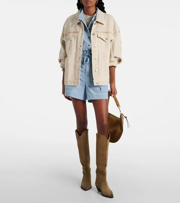 MARANT ETOILE Valdina Cotton Shorts