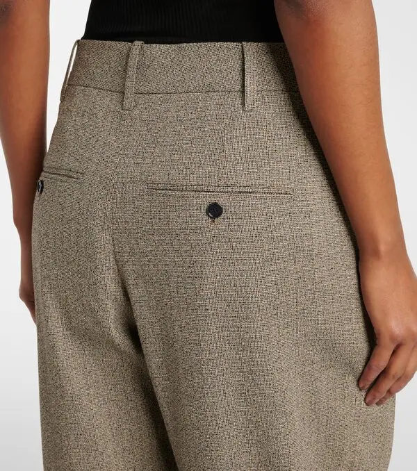 Isabel Marant Étoile Iwena Tapered Cotton-blend Pants