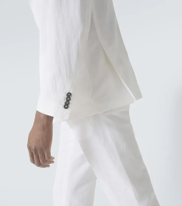 SLOWEAR Linen And Cotton Suit - White