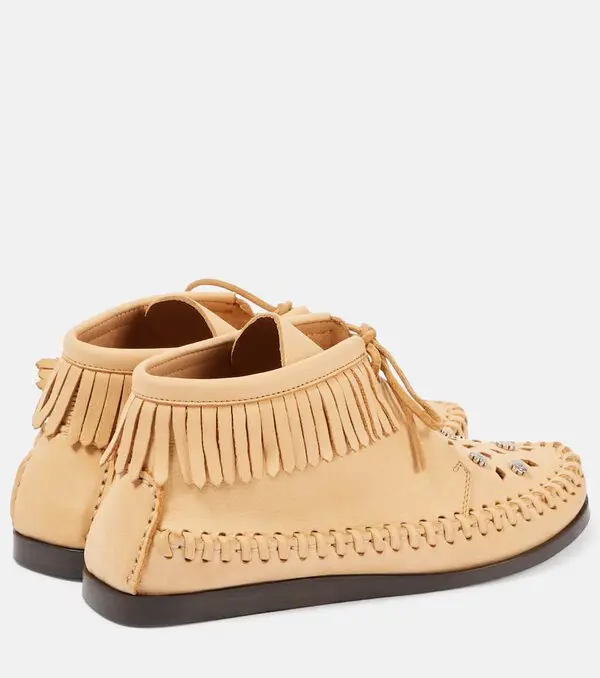 Isabel Marant Felsa Leather Moccasins