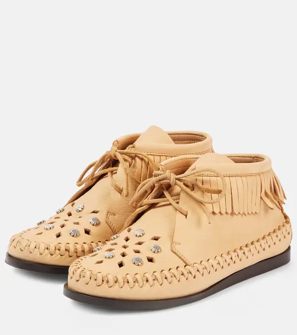 Isabel Marant Felsa Leather Moccasins