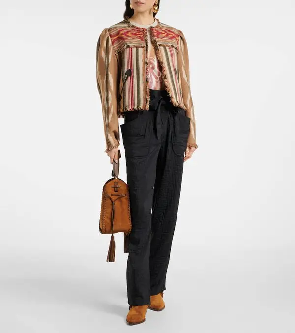 MARANT ETOILE Serida Straight Pants - Black