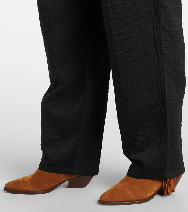 MARANT ETOILE Serida Straight Pants - Black