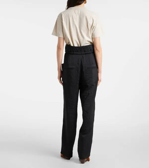 MARANT ETOILE Serida Straight Pants - Black