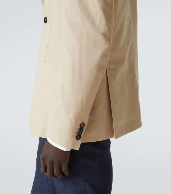 SLOWEAR Linen And Cotton Blazer - Beige