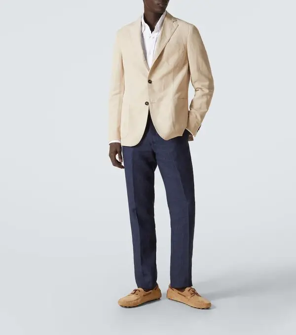 SLOWEAR Linen And Cotton Blazer - Beige