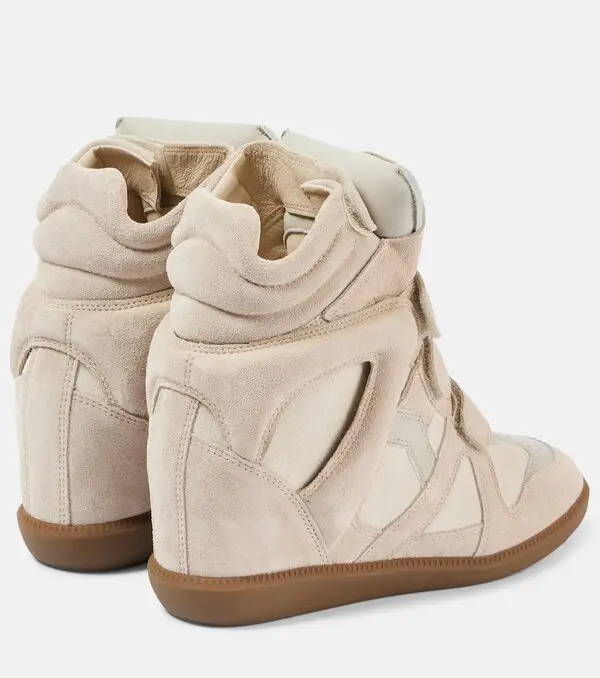 Isabel Marant Étoile Bekett Suede Sneakers - Beige
