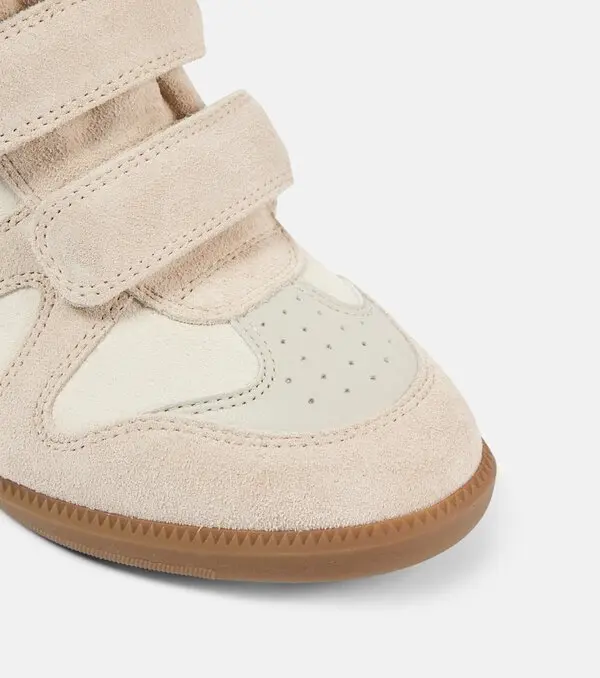 Isabel Marant Étoile Bekett Suede Sneakers - Beige