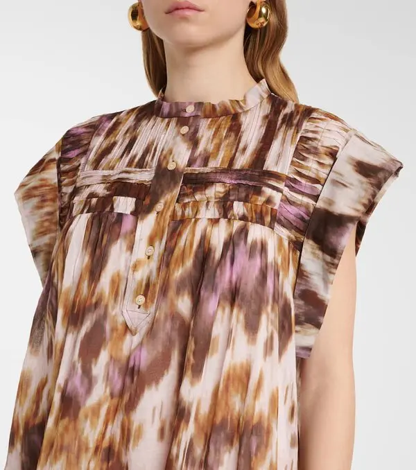 MARANT ETOILE Leazali Cotton Minidress