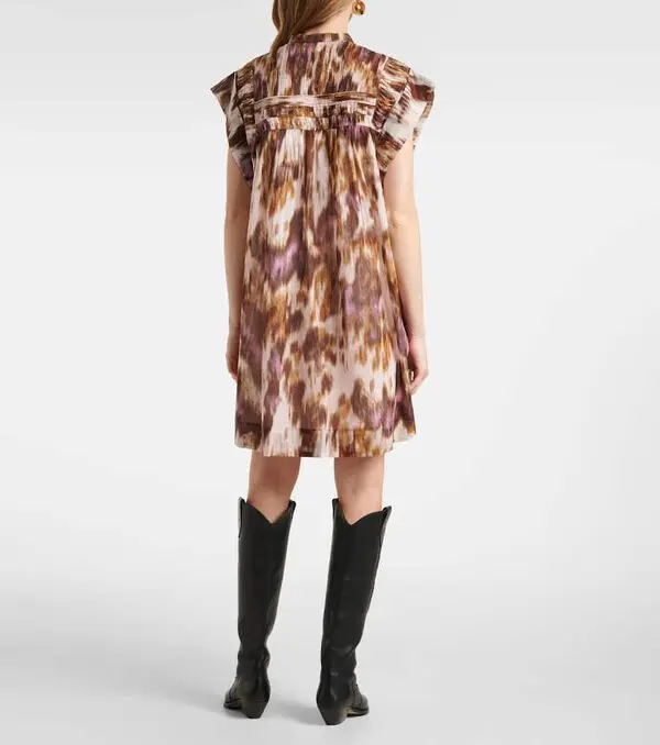 MARANT ETOILE Leazali Cotton Minidress