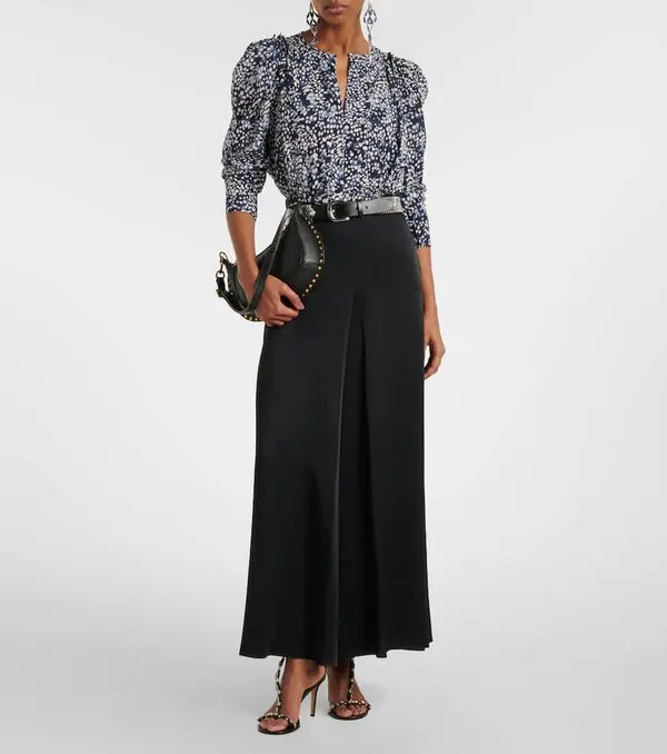 Isabel Marant Étoile Kayana Satin Maxi Skirt