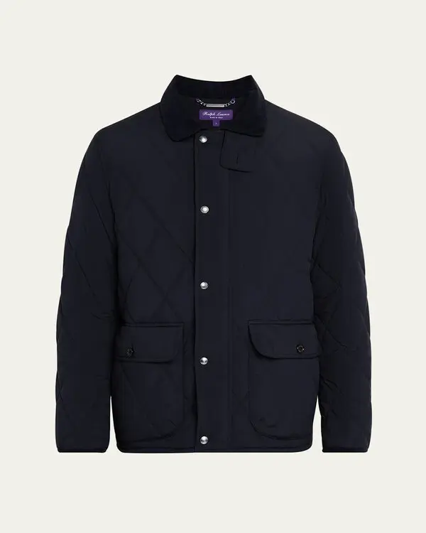 Ralph Lauren Purple Label Quilted Down Jacket
