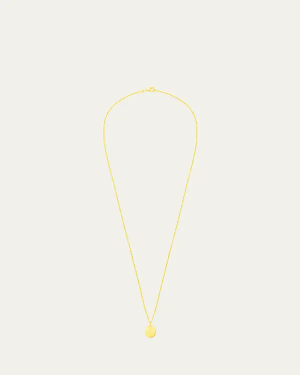 PATTARAPHAN Baby Diamond Locket Necklace - Yg