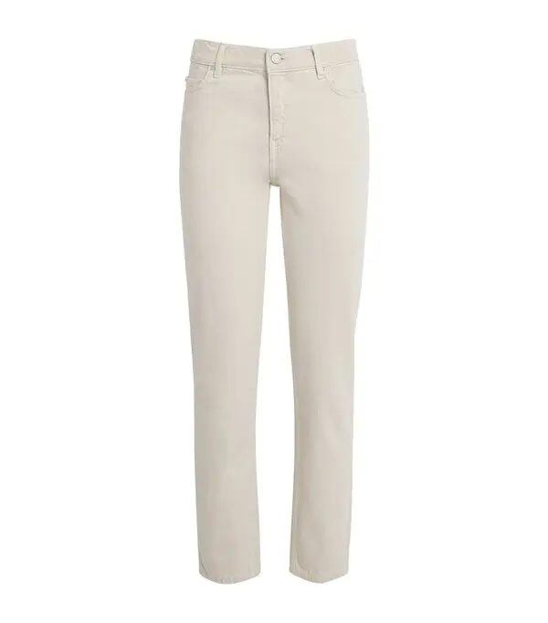 TOTÊME Denim Low-waist Tapered Jeans