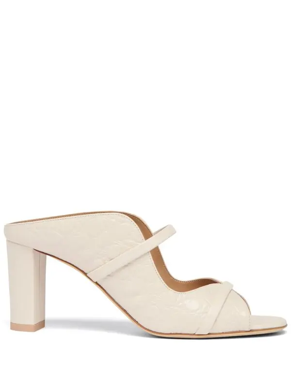 MALONE SOULIERS 70mm Norah Mules - Neutrals