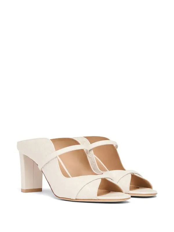 MALONE SOULIERS 70mm Norah Mules - Neutrals