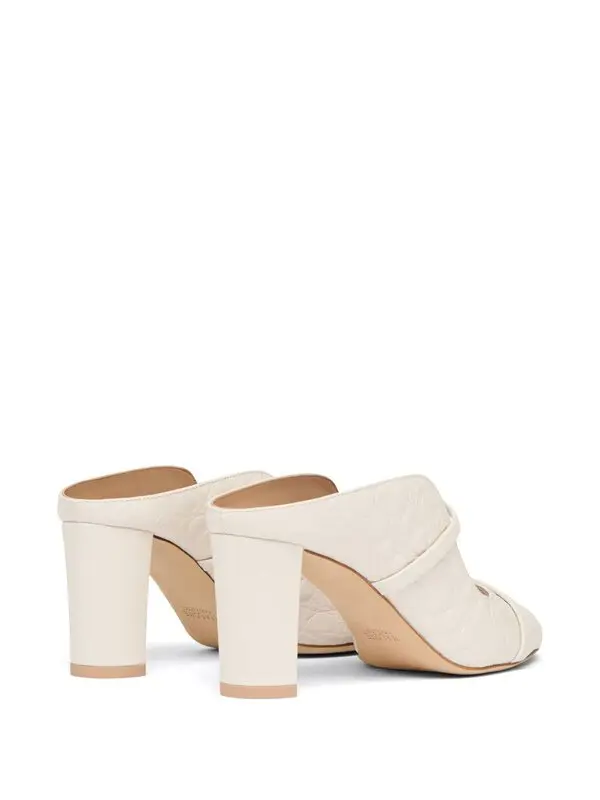 MALONE SOULIERS 70mm Norah Mules - Neutrals
