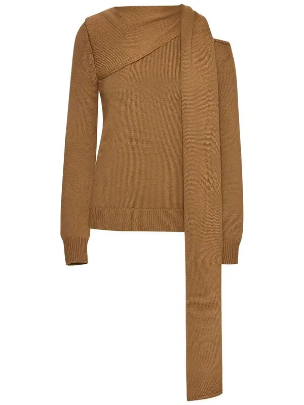 Oscar De La Renta Draped Jumper