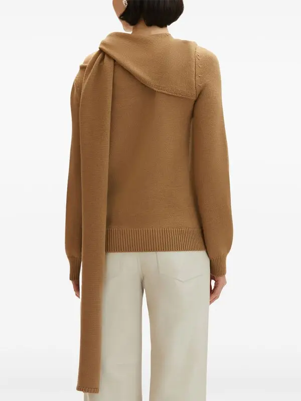 Oscar De La Renta Draped Jumper