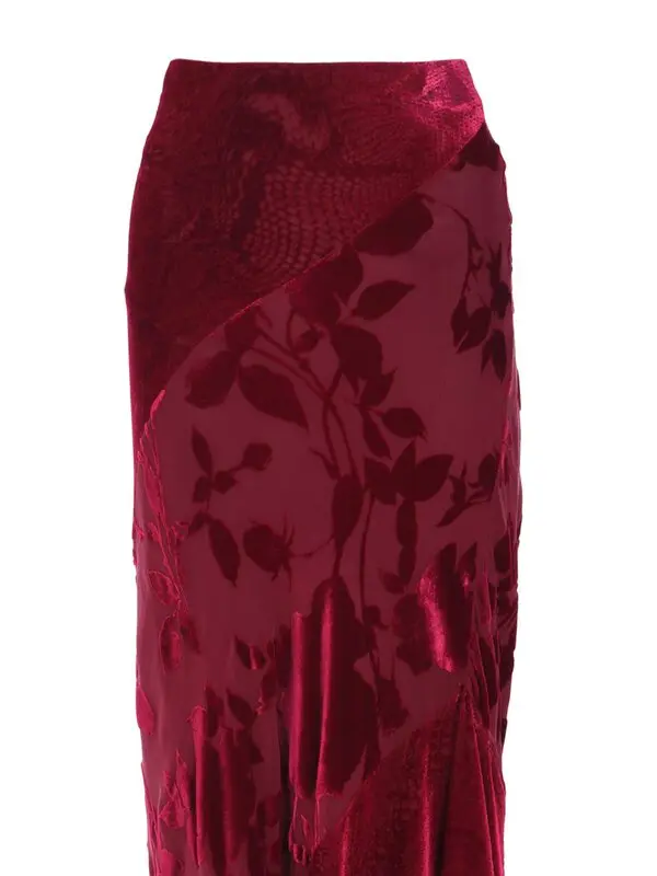 Roberto Cavalli Panelled Maxi Skirt