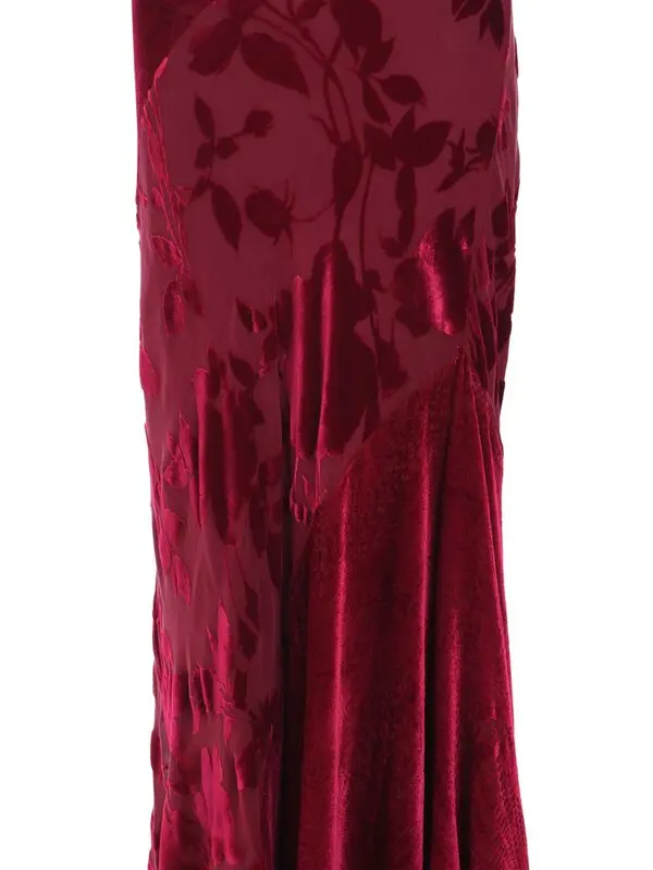 Roberto Cavalli Panelled Maxi Skirt