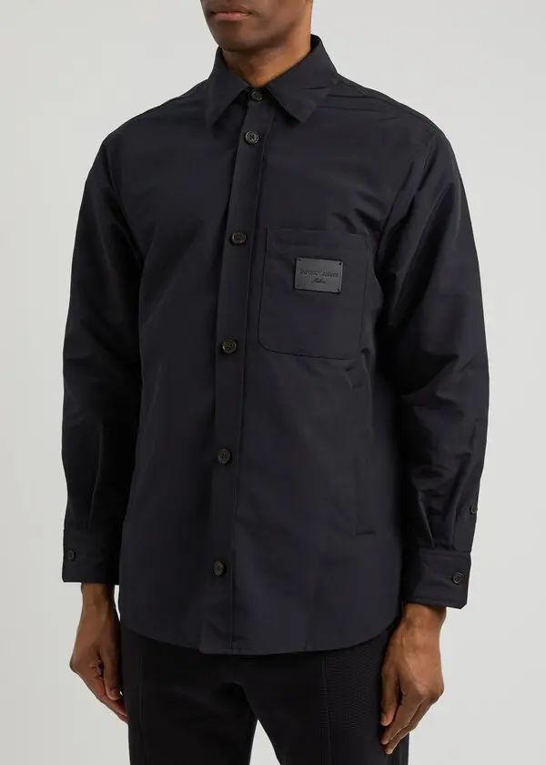 Emporio Armani Logo Shell Overshirt