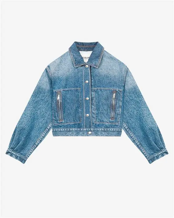 Isabel Marant Josephine Denim Jacket - Blue