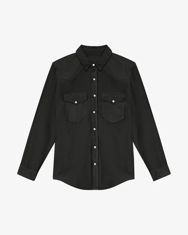 Isabel Marant Étoile Vasco Shirt - Black