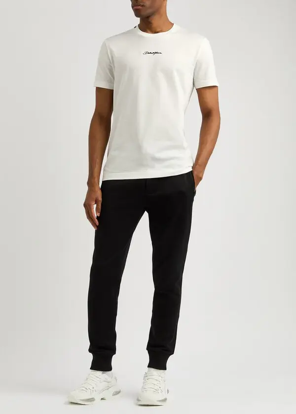 Dolce & Gabbana Logo-appliqué Cotton T-shirt