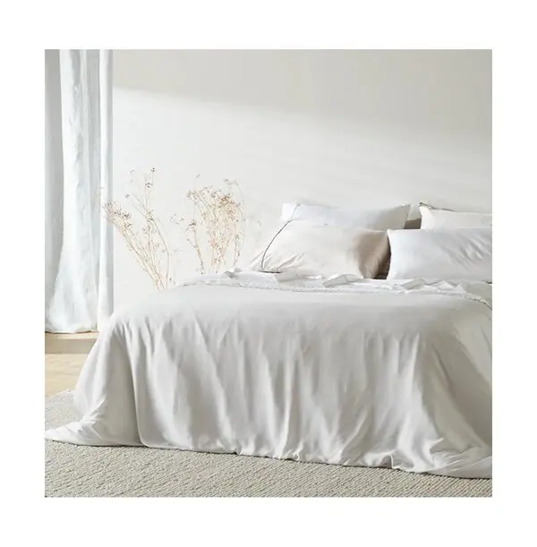 ETTITUDE Signature Sateen Duvet Cover - Cloud